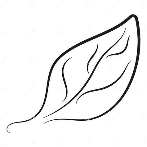 Icon Of A Round Leaf That Symbolizes Getting Rid Of Garbage Stock Vector Illustration Of Metal