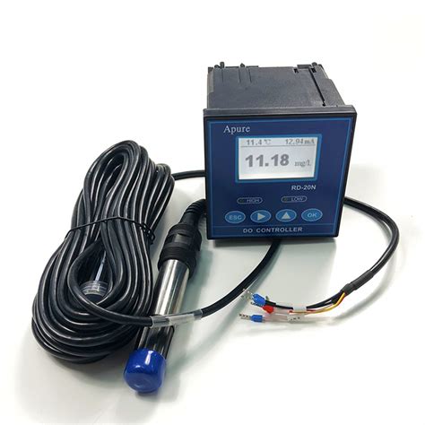 Apure Portable Online Dissolved Oxygen Analysis Meter For Aquarium With Do Sensor Dissolved