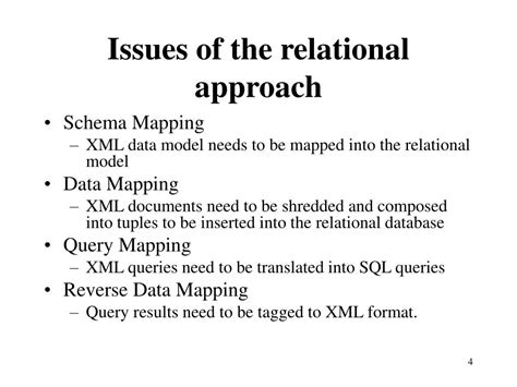 Ppt Xml To Relational Schema Mapping Algorithm Odtdmap Powerpoint