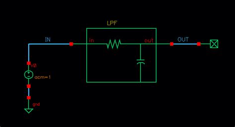 Low Pass Filter Lpf Verilog A Model Analoghub