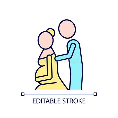 Pregnancy Massage Stock Illustrations 299 Pregnancy Massage Stock