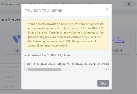 How To Provision A Custom Server A General Guide Gridpane