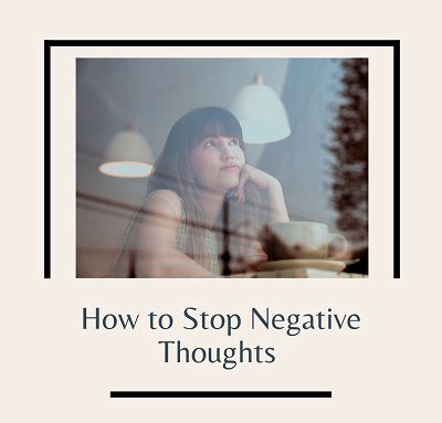 How To Stop Negative Thoughts Relationship Therapy Center