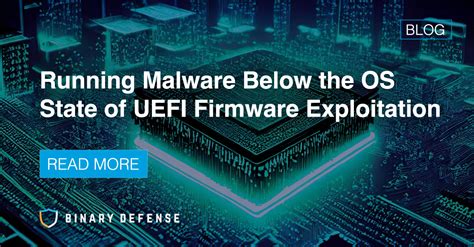 Running Malware Below The OS The State Of UEFI Firmware Exploitation Binary Defense