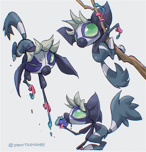 Grafaiai Pokemon Drawn By Jody Tseng Danbooru