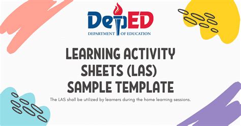 Deped Learning Activity Sheets