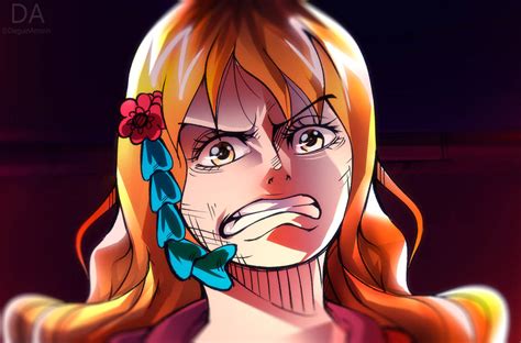 Nami Angry By Dieguinamorin On Deviantart