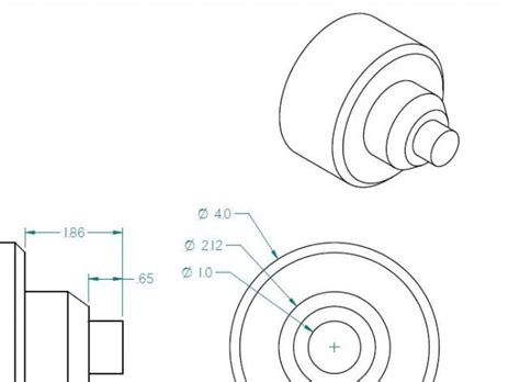 CNC Lathe Blueprint And Sample Canned Cycle Programs Lesson Plan