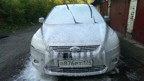 Купил чутка шампуня для автомойки) — Ford Focus II Sedan, 1,8 л, 2008 ...
