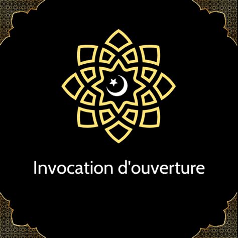 Invocation Douverture Invocations Islamiquesfr