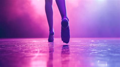 Ai Generated Dance Class Advertisment Background With Copy Space