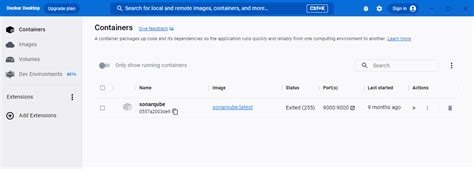 How To Setup The Sonarqube In A Docker Container On Local Machine On