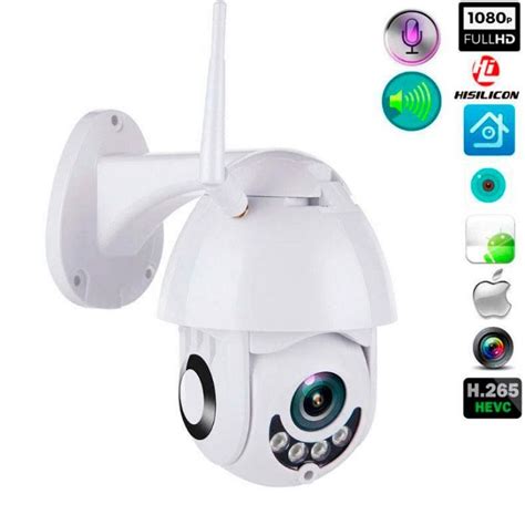 Вулична камера відеоспостереження Ip Wi Fi Camera Ukc 1080p нічна зйомка датчик руху