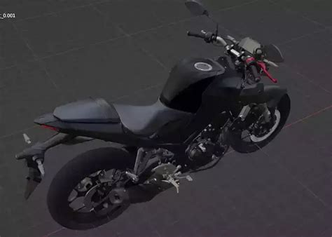 Yamaha Mt 03 3d Model Cgtrader