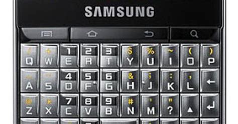 삼성 스마트폰 확대이번엔 쿼티 키패드 갤럭시