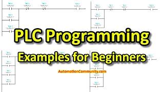 PLC Programming Examples For Beginners Holding And La Doovi