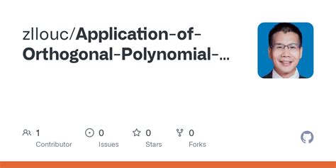 Github Zlloucapplication Of Orthogonal Polynomial Fitting Method To