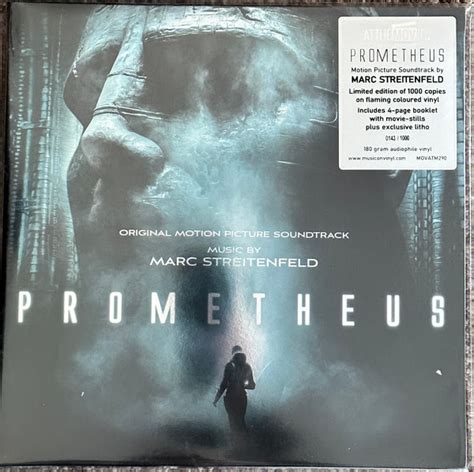 Marc Streitenfeld Prometheus Original Motion Picture Soundtrack 2 X Vinyl Orange [flaming