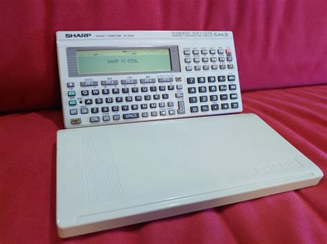 Sharp Pc E550 ポケコン ポケットコンピュータ シャープ Pocket Computer Programmable