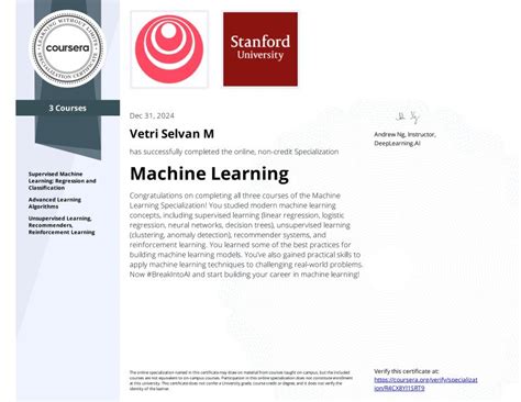 Machinelearning Coursera Ml Python Vetri Selvan