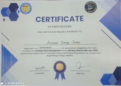 Animesh Kumar Singh On Linkedin Fullstackdev Workshop Learning