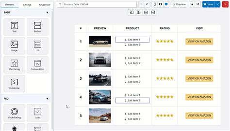 How To Remove A Rowcolumn Wp Table Builder
