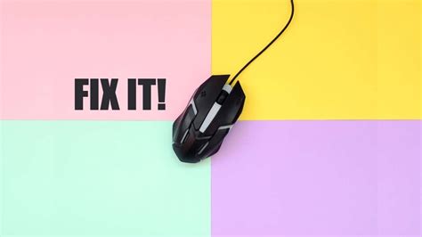 How To Fix Mouse Button Click Not Working Youtube