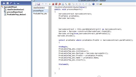 Axworldaxes By Akshay Barcode In Ax 2012 Ssrs Report