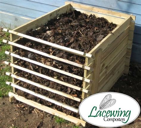 Buy Easy Load Wooden Slatted Compost Bin Delivery By Primrose