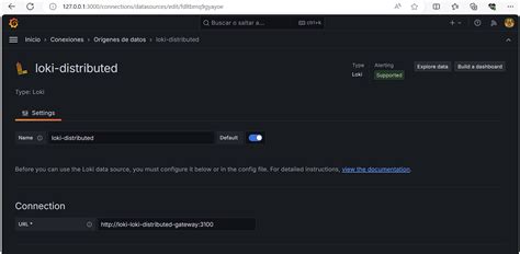 Grafana Unable To Connect With Loki Please Check The Server Logs For