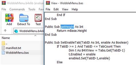 B4x Xui Wobblemenu A Cross Platform Animated Bottom Navigation Page 3 B4x Programming Forum