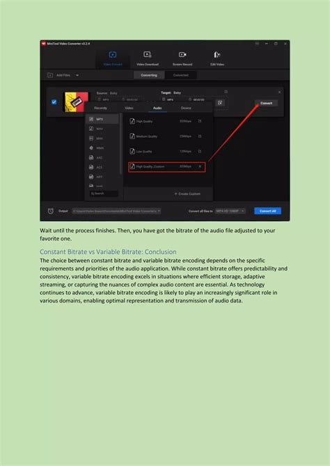 Variable Bitrate Vs Constant Bitrate A Comparative Analysis In Audio