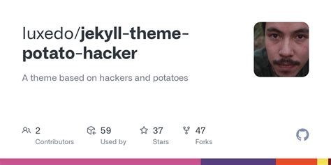 Github Luxedojekyll Theme Potato Hacker A Theme Based On Hackers And Potatoes
