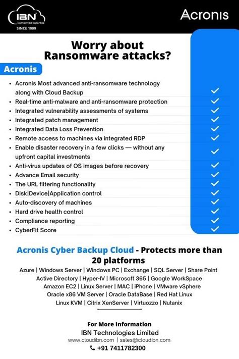 tanvi patil on linkedin acronis ransomware protection with advanced