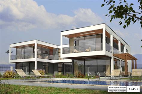 Modern Glass House Design Id 24506 House Plans By Maramani
