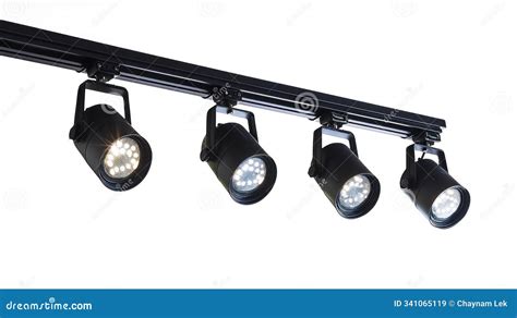 Track Lighting Fixture Stock Illustration Illustration Of Modern