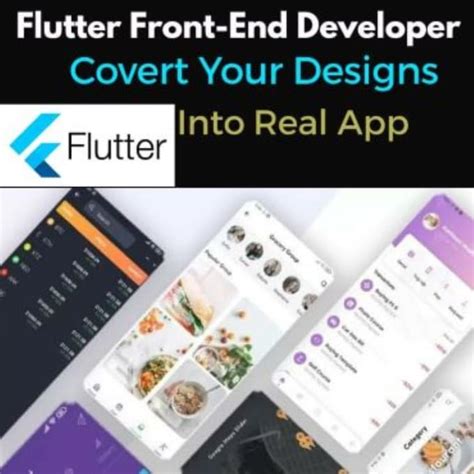 Be Your Flutter Front End Developer For Android And Ios By Zeeshan952