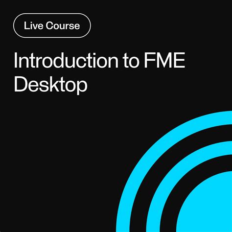 Introduction To Fme Desktop 2020 1