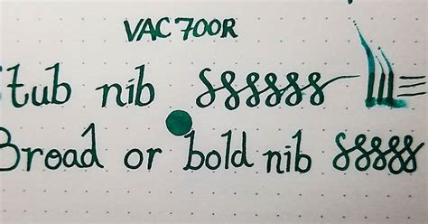 Nib Size Comparison Album On Imgur