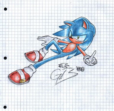 Sonic Jumping Backwards C By Hellstriker On Deviantart