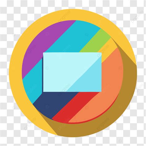 다채로운 배너를 묘사한 다채로운 아이콘 벡터 흰색 배경에 있는 Mimbar의 단순한 다채로운 아이콘 그림자 없음 작은 프레임 중앙 Png 일러스트 및 벡터 에 대한