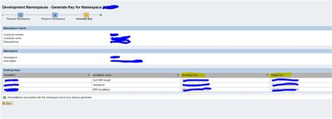 Namespace Registration And Activation In Sap Servi Sap Community