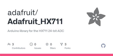 Github Adafruitadafruithx711 Arduino Library For The Hx711 24 Bit Adc
