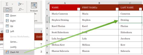 how to split microsoft excel data into multiple columns