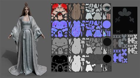 Modeling And Texturing Realistic Cloth For Characters A Student Project