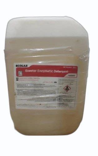 Lemon Ecolab Ecostar Enzymatic Detergent 20 L At ₹ 360 Litre In Kolkata Id 2850828570988