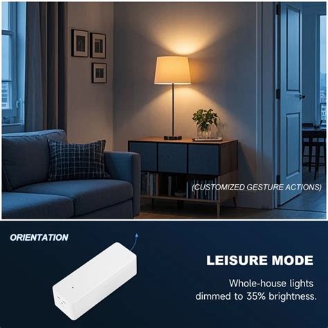 For Creative Cube Scene Sensor With 6 Modes And Efficient Power