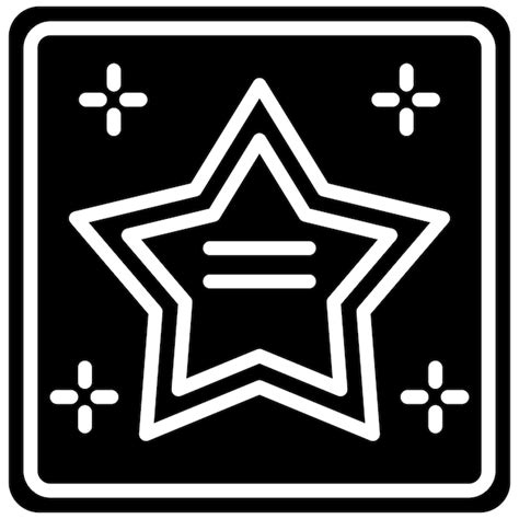 Premium Vector Walk Of Fame Vector Illustration Style