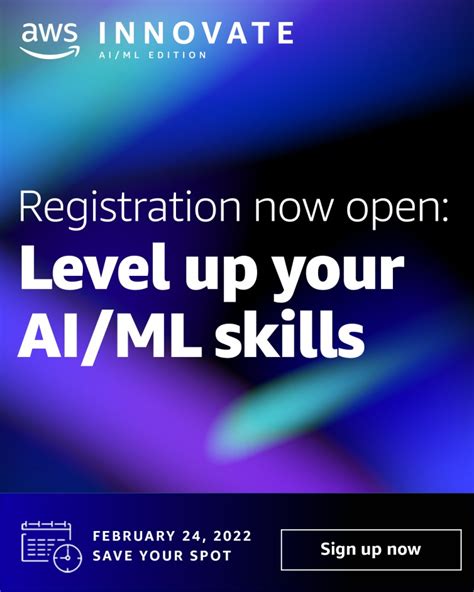 Amazon Web Services Aws On Linkedin Aws Innovate Machine Learning