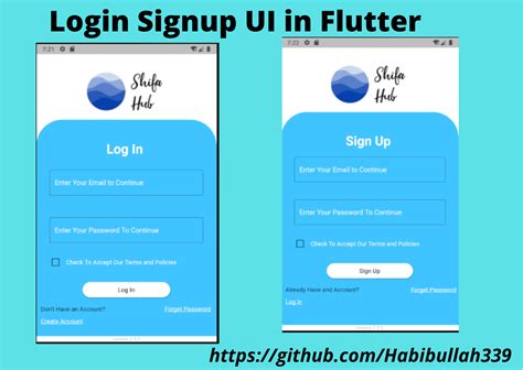 Github Habibullah Splash Screen And Login Signup Ui In Flutter